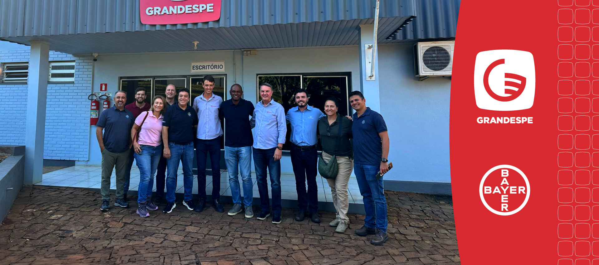 Visita Diretoria Bayer do Brasil e América Latina | Grandespe